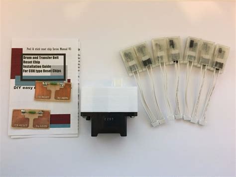 Super Easy Fuser Reset And Transfer Belt Reset Kits For Oki Mc853 Mc863 Super Easy Drum Reset