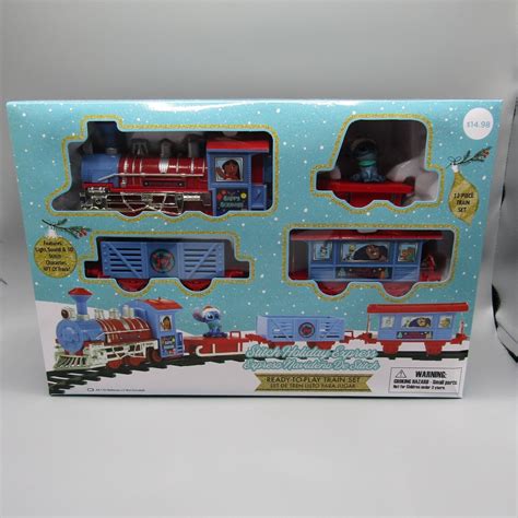 Disney Stitch Holiday Express Train Set Christmas 2024 New Lilo And