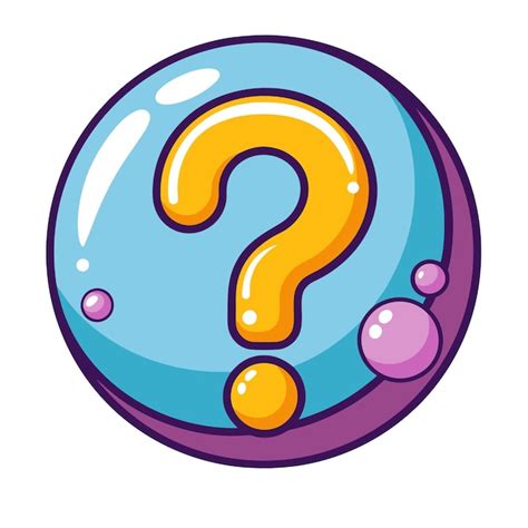 Bubble Question Mark Clip Art And Vector Design With A White Background