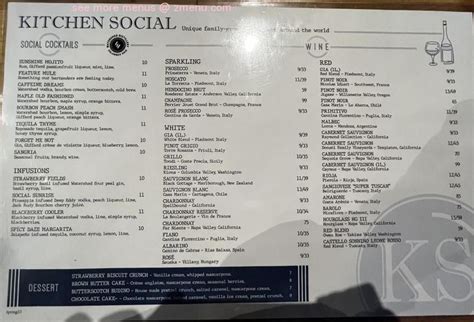 Online Menu Of Kitchen Social Restaurant Westlake Ohio 44145 Zmenu