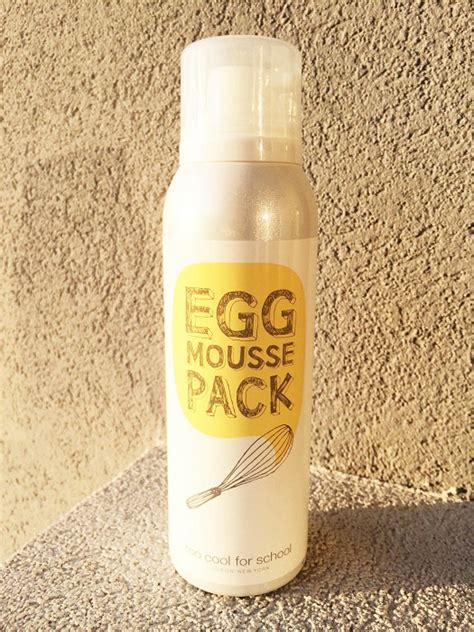 Egg Mousse Pack Un Masque Pour Peaux Mixtes