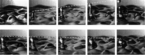 Two Sequences Of Single Droplet Ejection From The Free Surface Of A