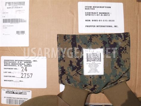 New Usmc Gen 2 Marpat Ilbe Main Pack Shoulder Straps Lid Radio Pouch