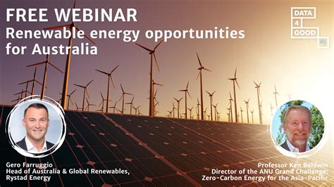 Renewable Energy Webinar Data4good