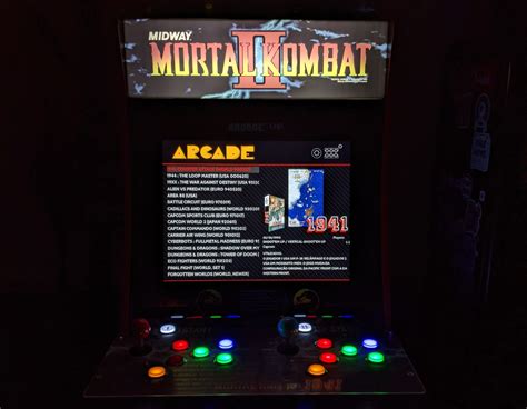 mortal kombat arcade cabinet from arcade1up part 2 raspberry pi and