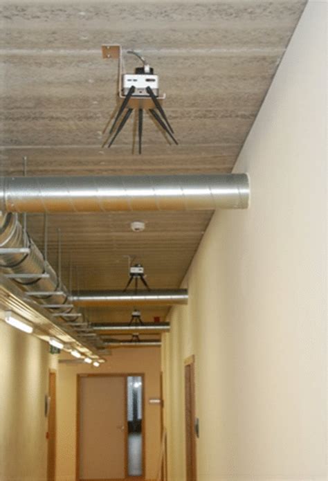 nucs installed on the ceiling of officelab imec—idlab—ghent university