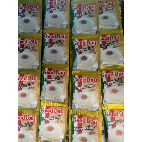 Jual Gooday Cappucino 1renceng Isi10 Shopee Indonesia