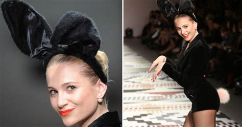 Next Stop Playboy Pixie Lott Turns Pin Up In Bunny Ears And