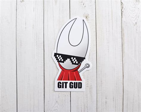 Git Gud Hornet Sticker Artofmazzy