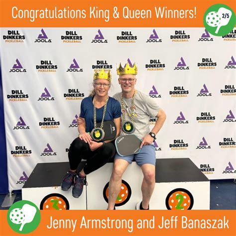 Dill Congratulations Jenny And Jeff For Being Crowned Our Advanced