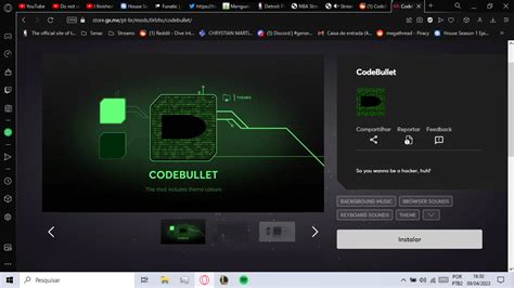 Code Bullet Has A Mod In The Opera Gx Browser R Codebullet
