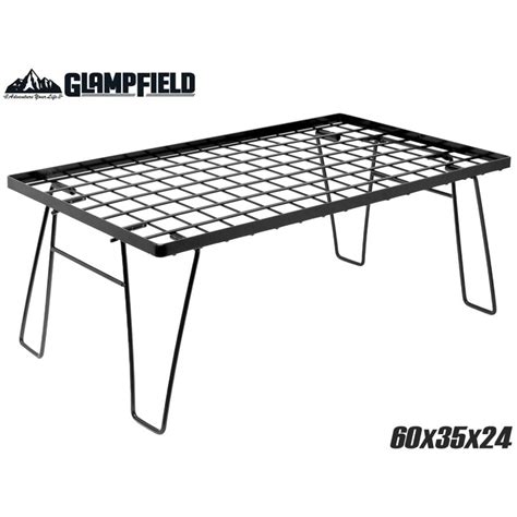 Otd Tbl 001b Glampfield スチール アウトドア メッシュテーブル Military Base 通販