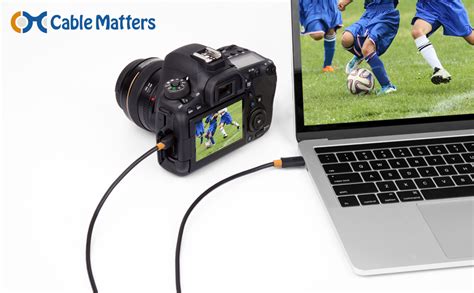 Amazon Com Cable Matters Mini USB To USB C Cable Ft Mbps Data W Charging USBC To