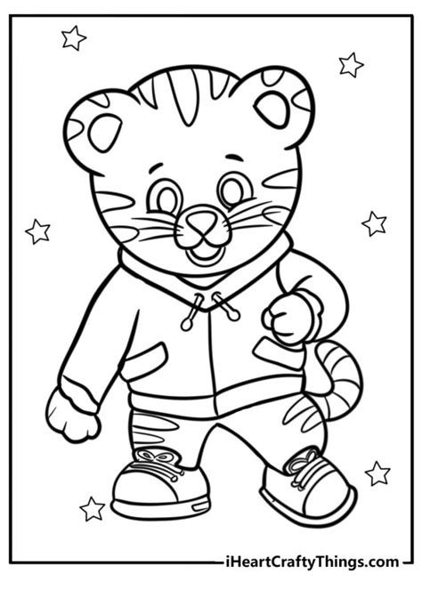 17 New Daniel Tiger Coloring Pages 100 Free To Print