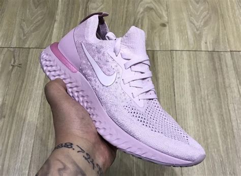 Nike Epic React Flyknit Pink Sneaker Bar Detroit