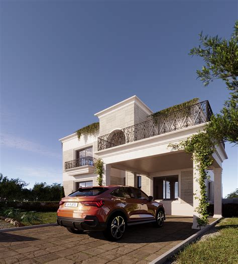 Classic Elevation Visualization Behance