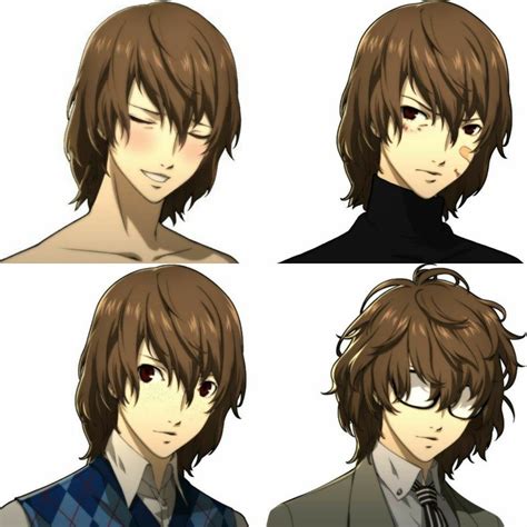 Persona 5 Characters Akechi Messy Hair Joker Tomodachi Life Akechi