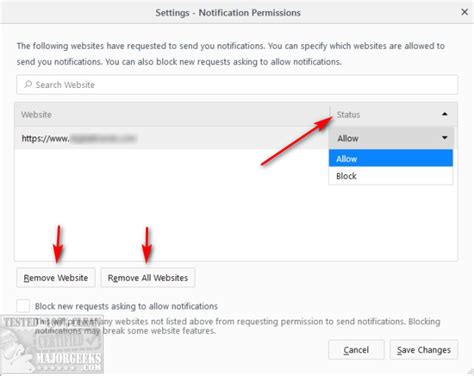 How To Disable Those Annoying Website Notification Prompts MajorGeeks
