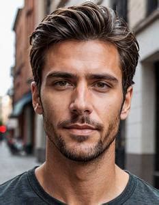 Man Dark Brown Hair Color Face Swap Id1609668