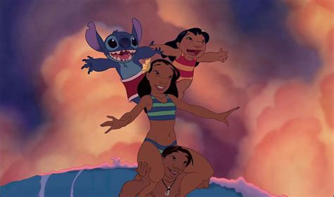 Download Lilo Stitch Beach Fun Wallpaper