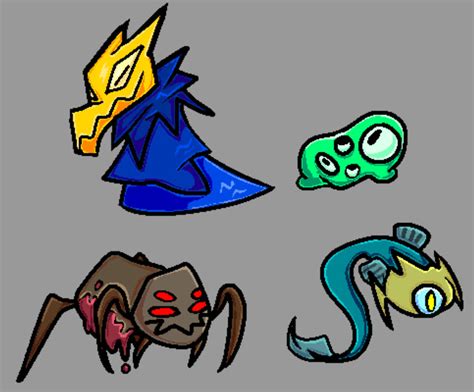 Enemy Concepts 1 By Whayoridiot On Deviantart