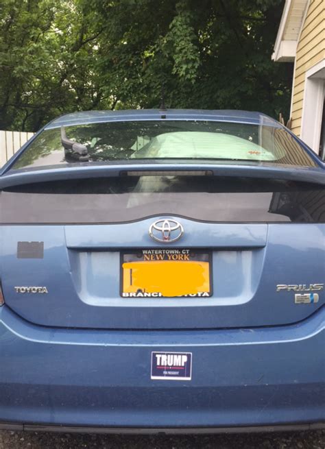 Mom Doubted My Integrity So I Put A Sticker On Her Prius Album On Imgur