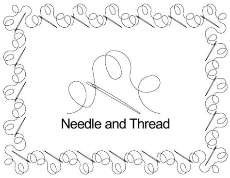 Needle And Thread Border