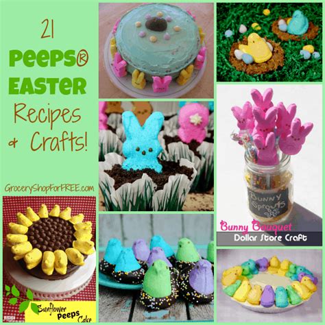 21 Peeps Easter Recipes And Crafts