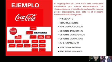 ¿cuál Es El Tipo De Estructura Organizacional De Coca Cola Descubre Su
