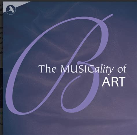 Musicality Of Bart A New Album — The Cambridge Critique