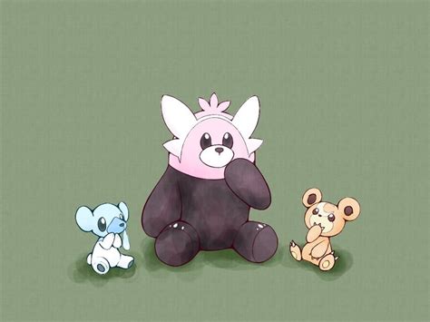 Teddiursa Bewear And Cubchoo Pokemon Drawn By Fireblast Danbooru