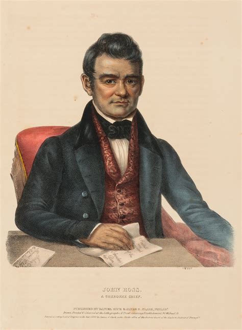 John Ross A Cherokee Chief Artvee
