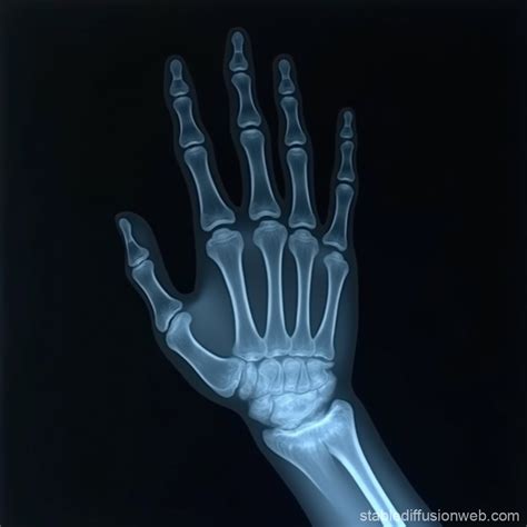 Hand X Ray Image Stable Diffusion Online