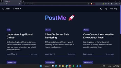 Suryakant Kasare On Linkedin Blog Webdevelopment Nextjs Tailwindcss Darkmode Vscode Vercel