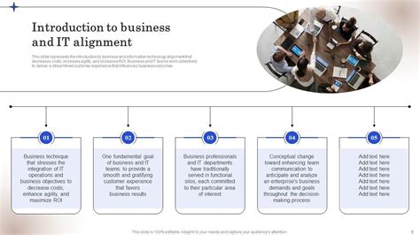 strategic business it alignment powerpoint presentation slides ppt sample