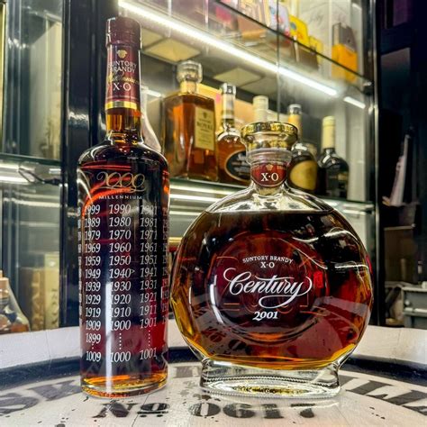 限定特別版 2000 2001年 Millennium Century X O Suntory Brandy 700ml 40 三得利 日本 白蘭地 金花 嘢食 And 嘢飲 酒精飲料