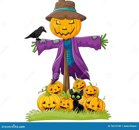 Scarecrow Cartoons Illustrations And Vector Stock Images 9330 Pictures