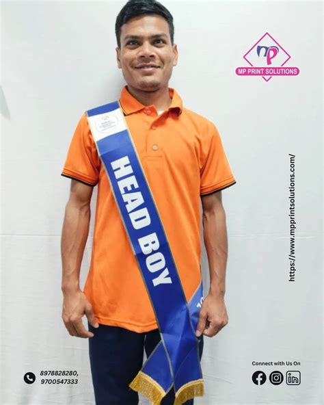 Multicolor Custom Graduation Sashes At Best Price In Hyderabad Id 2853052032362