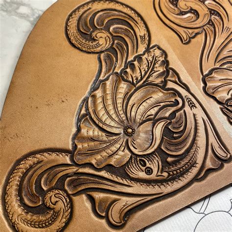 Sheridan Floral Leather Tooling Pattern Corner Stencils Pdf Download