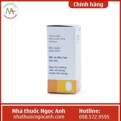 Thuốc Nhỏ Mắt Oflovid 03 15mg5ml Giá Bao Nhiêu Mua ở đâu