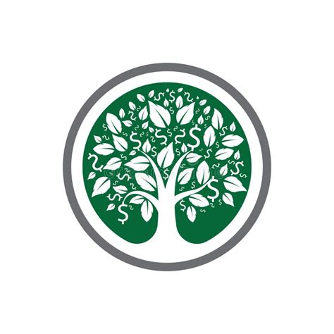 Money Tree Prosperity Symbol Logo Stock Illustration Illustration Of