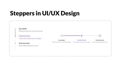 What Are Steppers In Ui Ux Design