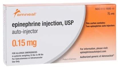 Impax Generic Epinephrine Auto Injectors