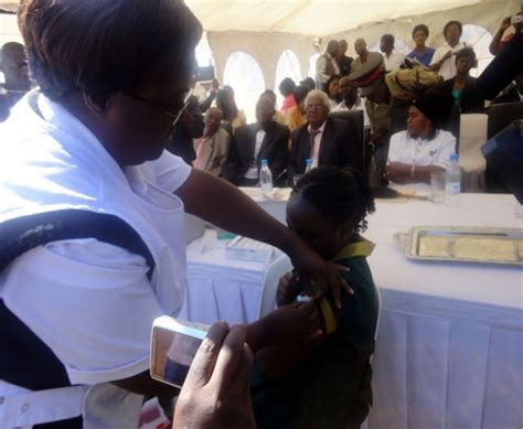 Human Papilloma Virus Hpv Vaccine Introduced In Zambia Who