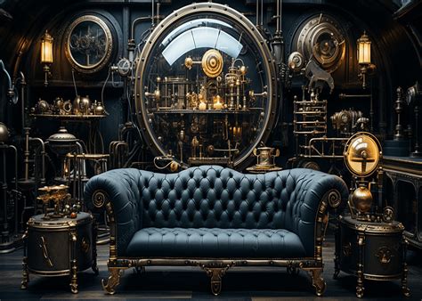 Luxury Classical Style Superior Black Living Room Interior 3d Rende