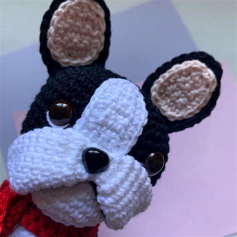 Cachorro Bosto Terrier Amigurumi Elo7 Produtos Especiais