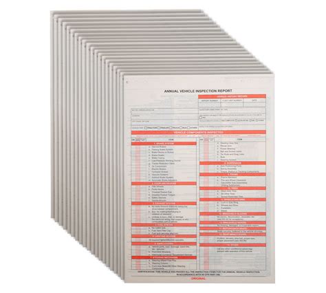 Dot Inspection Forms