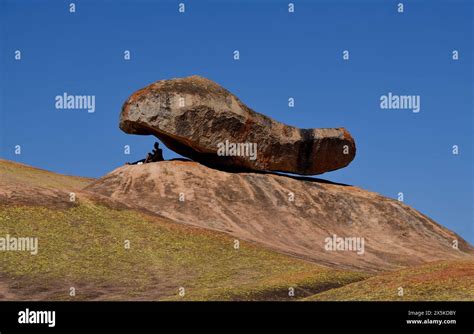 Zimbabwe 1st May 2024 People Sit In The Shade Under The Balancing
