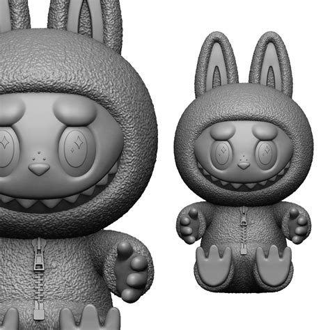 3d Model Labubu Doll The Monster Turbosquid 2424700