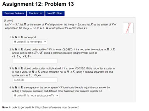 solved assignment 12 problem 6 previous problem problem